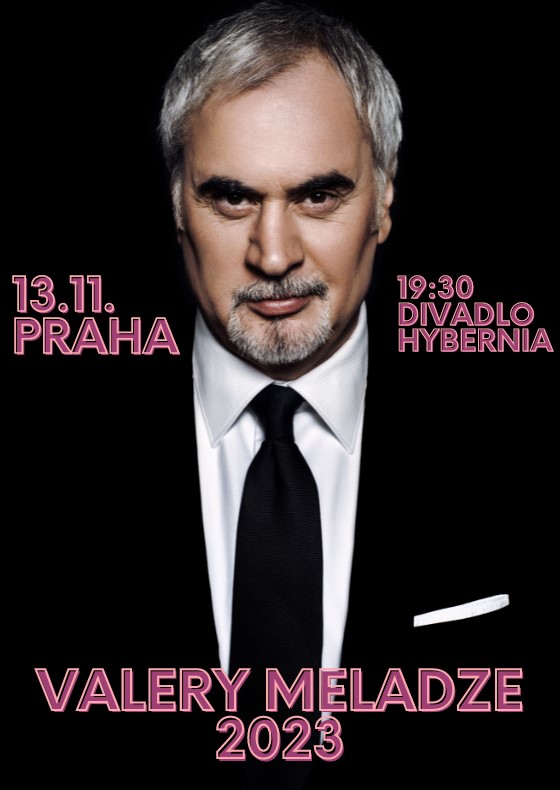 Valery Meladze in Prague - Theatre Hybernia Prague