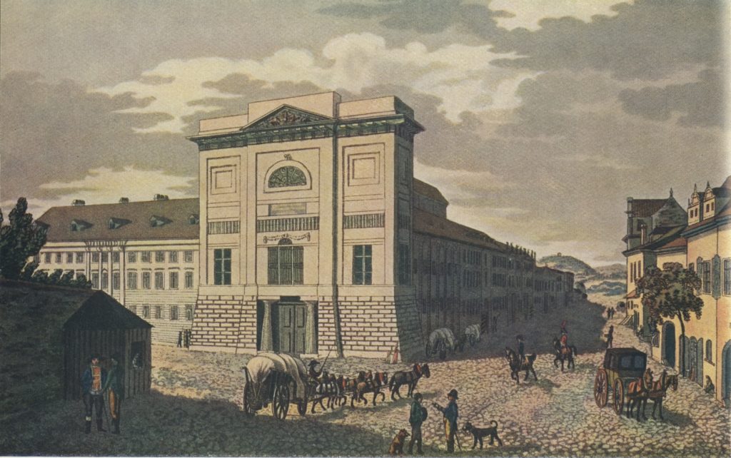 History of the Building - Theatre Hybernia Prague